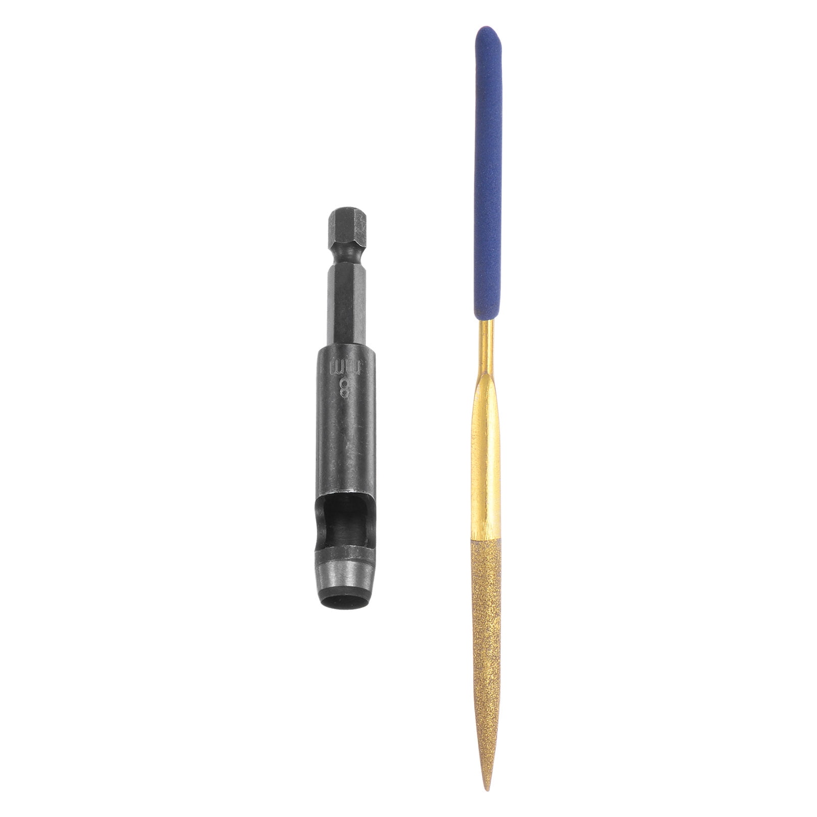 Leather Hole Punch Tool 8mm 45#Steel 1/4 Hex Shank Drill Bits Electric ...