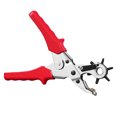 Leather Hole Punching Heavy Duty Rotating Eye Punching Handy Belt Piler ...