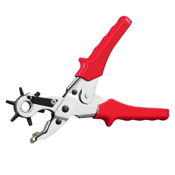 Leather Hole Punching Tool Stainless Steel Belt Hole Puncher Adjustable ...