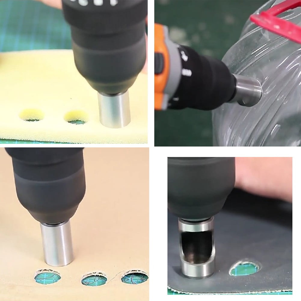 Leather Hole Punching Tools Belt Punch Hollow Drilling for Plastic ...