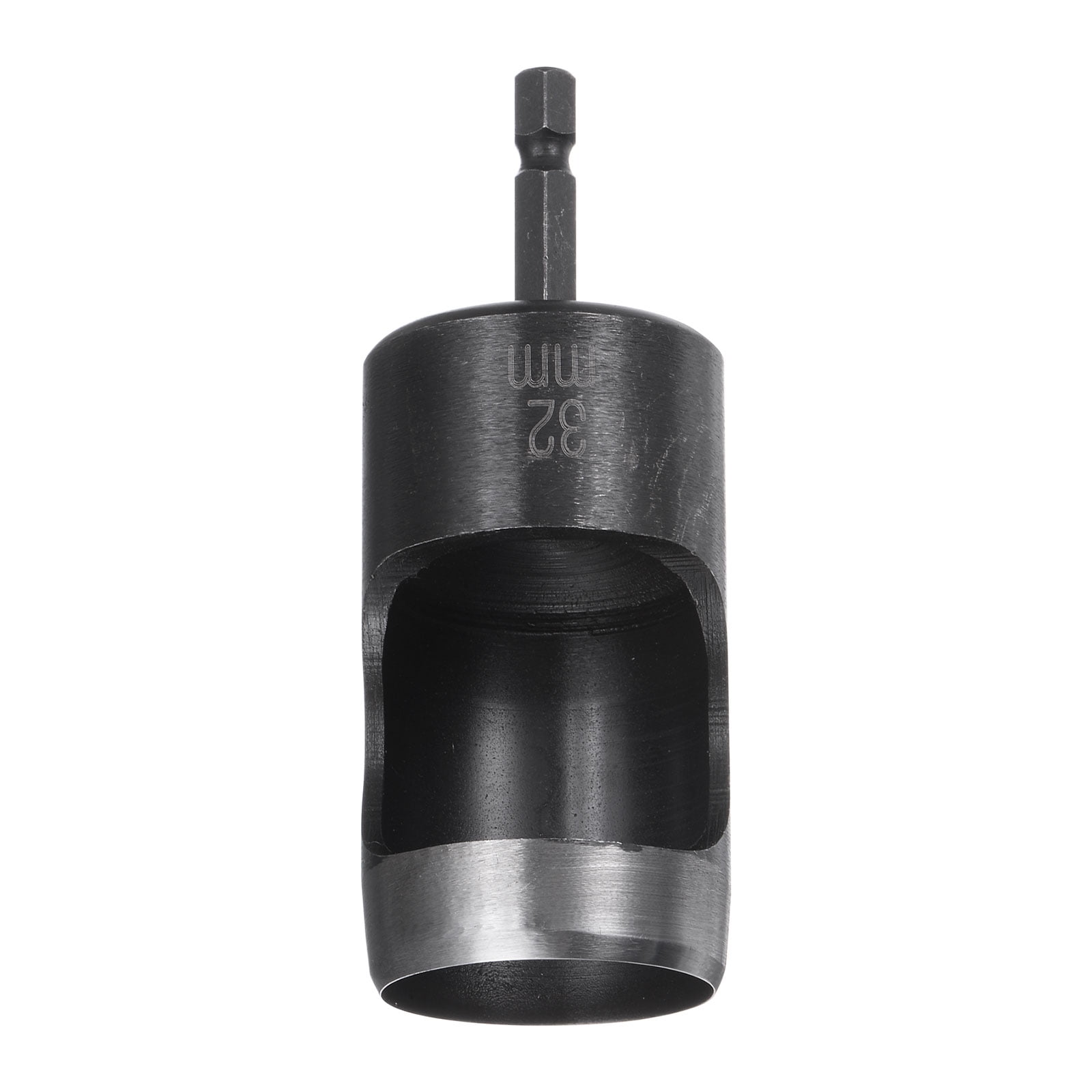 Leather Hollow Punch 1/4 Hex Shank for Drills, 32mm Dia Rotary Hole ...