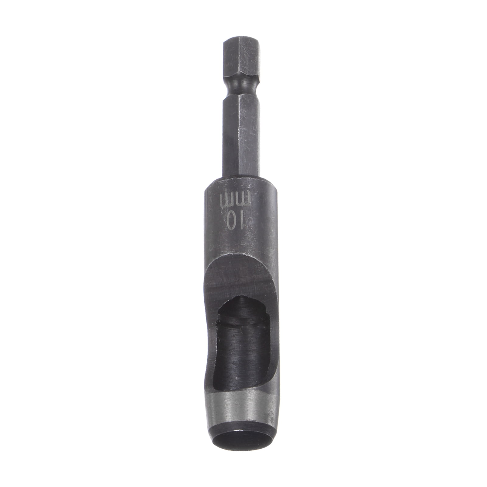 Leather Hollow Punch Hex Shank for Drills, 10mm Dia Hole Punch for ...