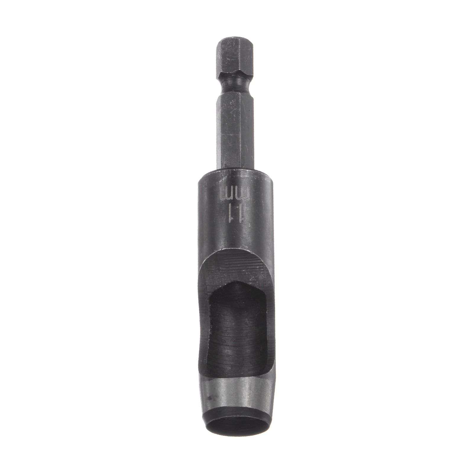 Leather Hollow Punch Hex Shank for Drills, 11mm Dia Hole Punch for ...