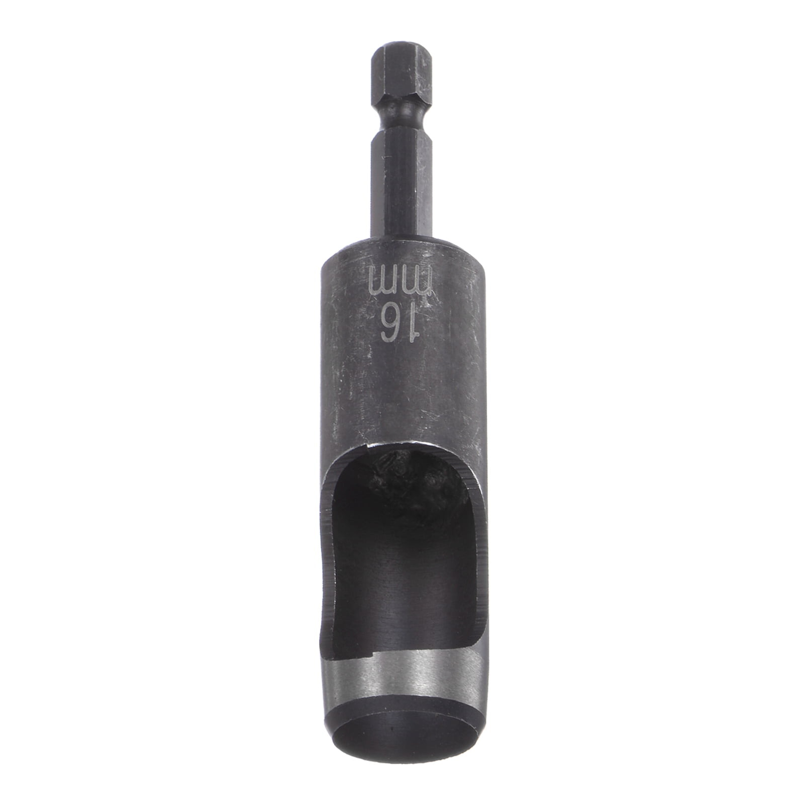 Leather Hollow Punch Hex Shank for Drills, 16mm Dia Hole Punch for ...