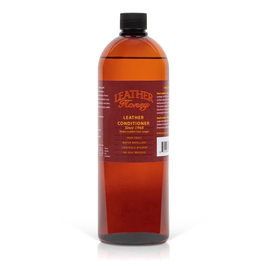 Leather Honey Non-Toxic Leather Conditioner for Use on Furniture, Auto ...