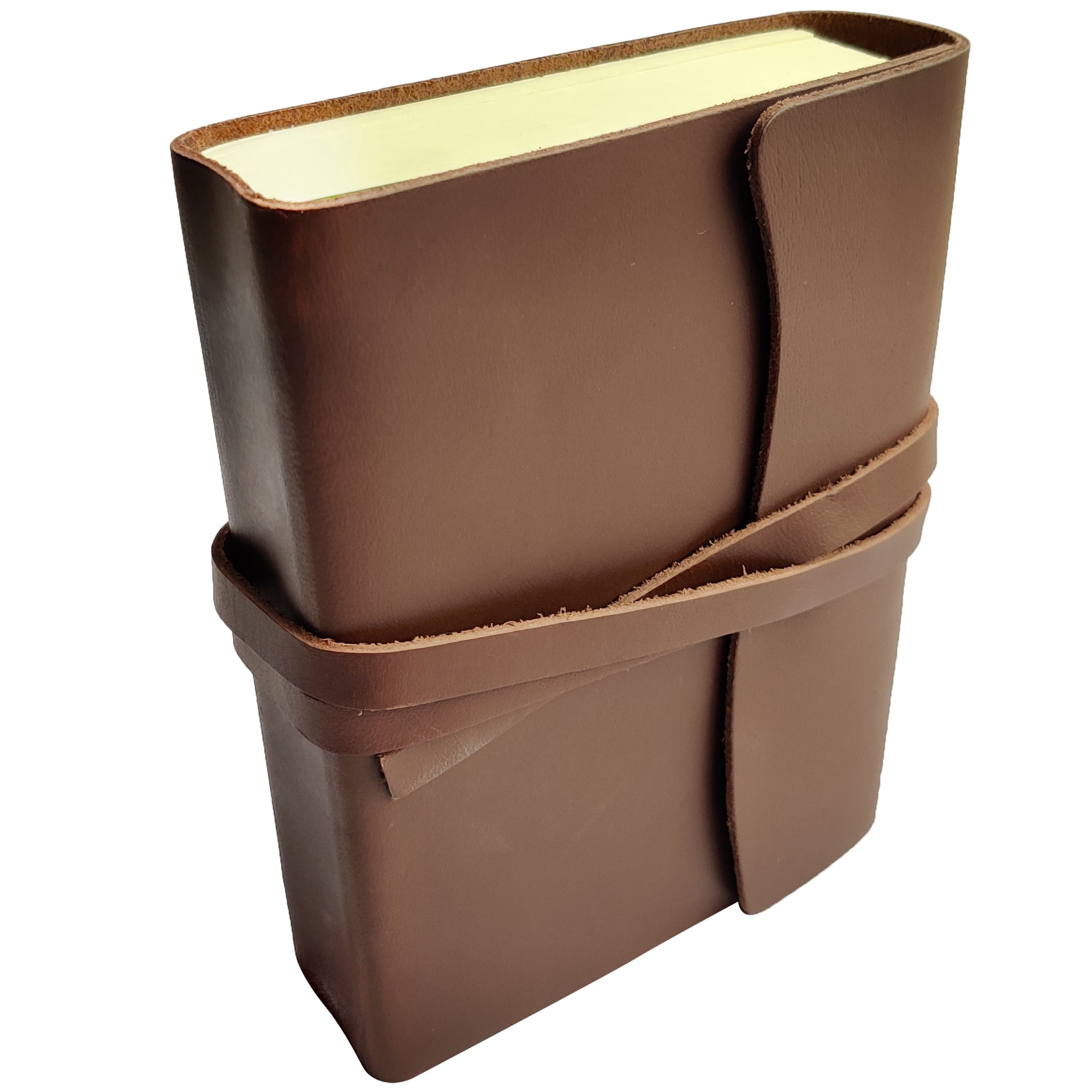 Leather Journal for Men Vintage Diary Writing Notebook, Unlined Papers ...