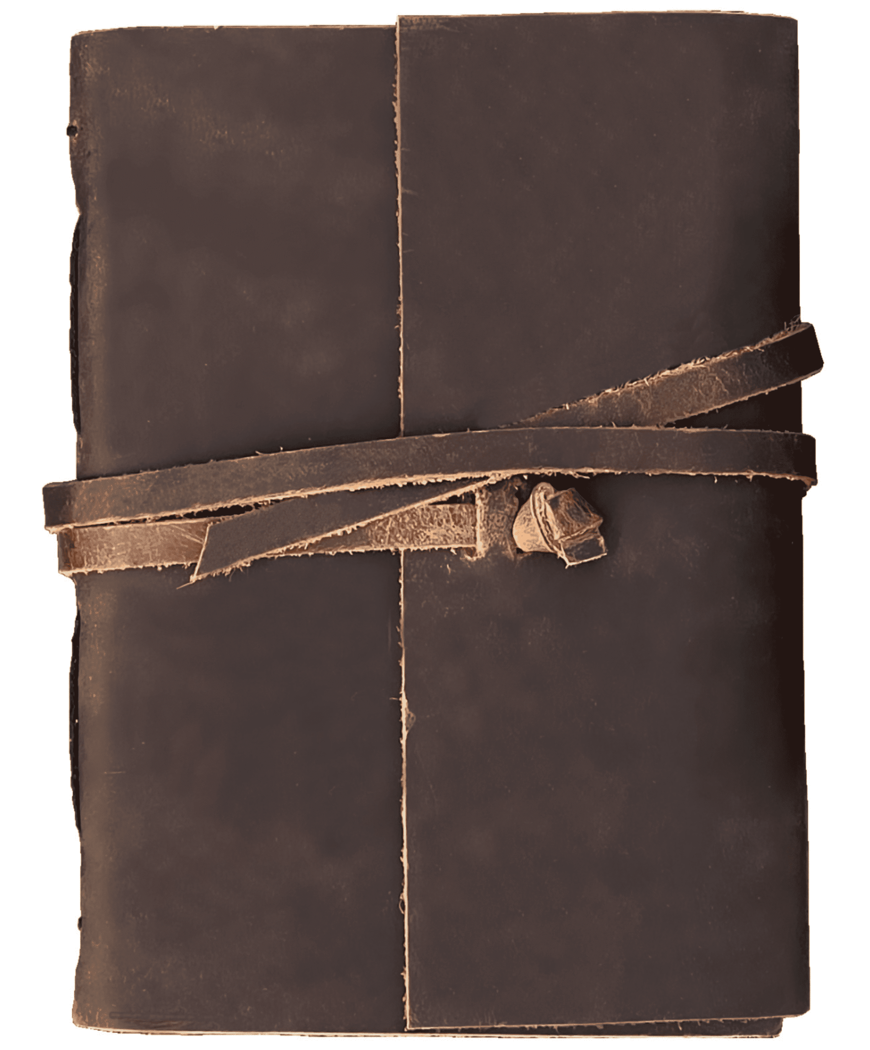 KGN HANDICRAFT Genuine Leather Journal, Handmade Vintage Deckle Edge ...