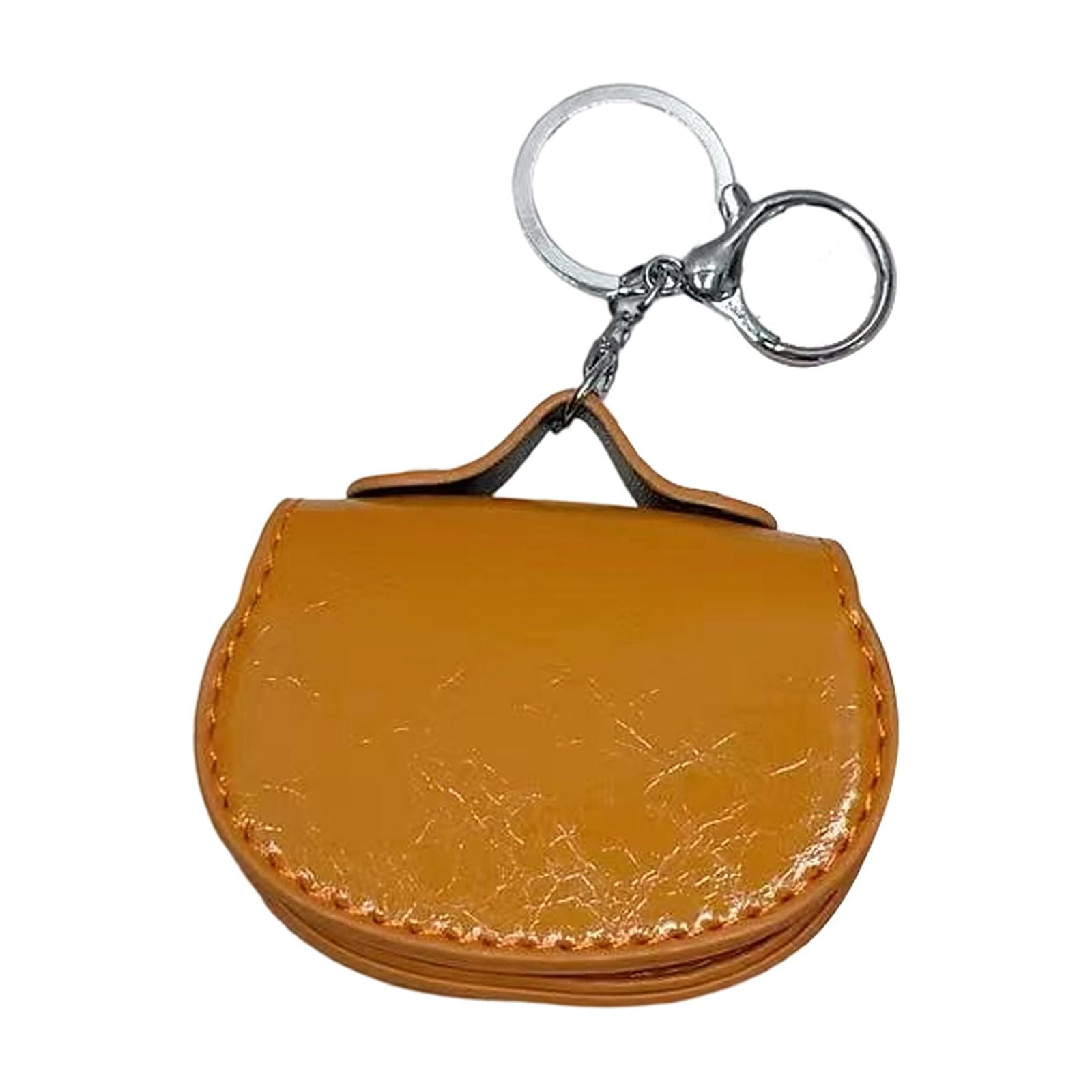 Leather Key Chain Organizers With Detachable Metal Rings Miniature ...
