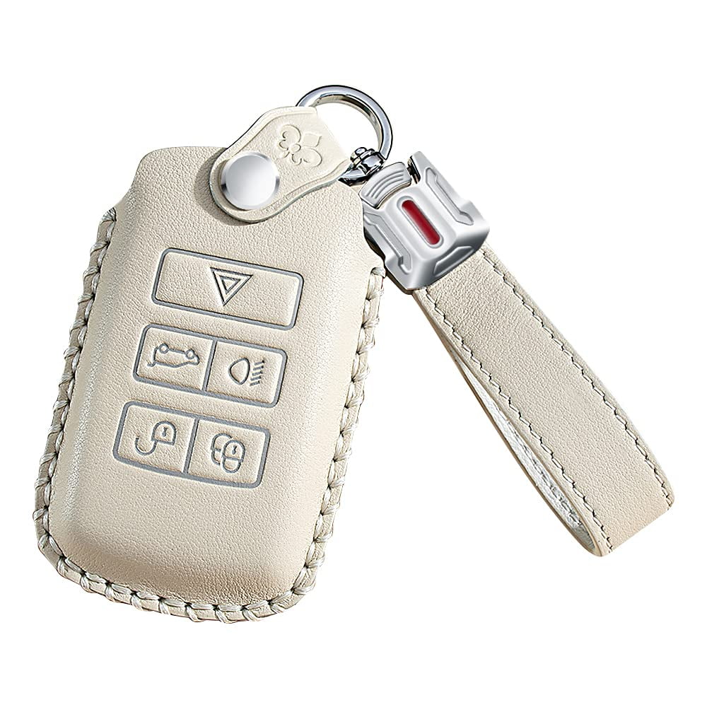 Leather Key Fob Case Key fob cover for Land Rover Range Rover 2020 2021 ...