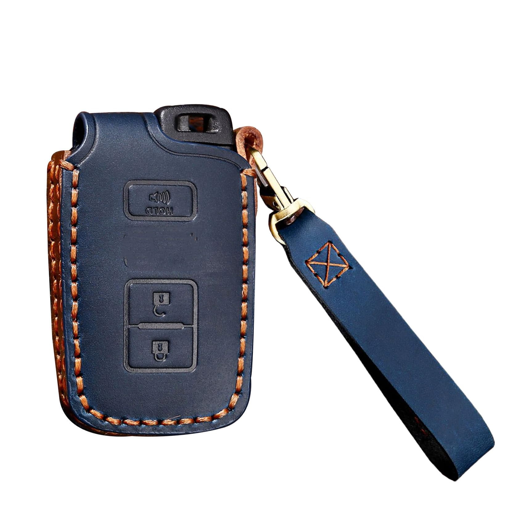Leather Key Fob Cover for Toyota 4runner 2021 Tacoma 2020 Tundra Land ...