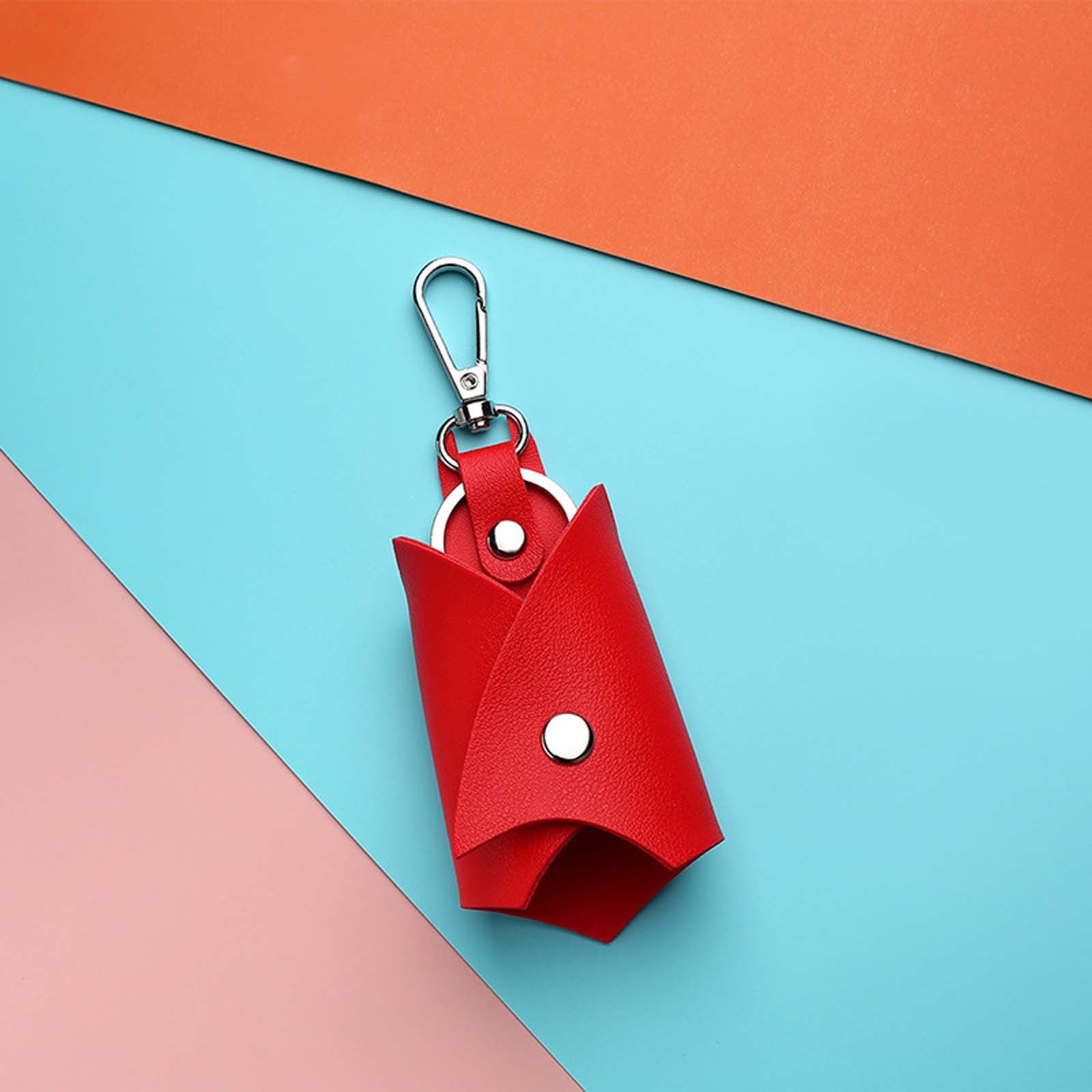 Leather Key Storage Box, Large Capacity Keycase, Durable Leather ...