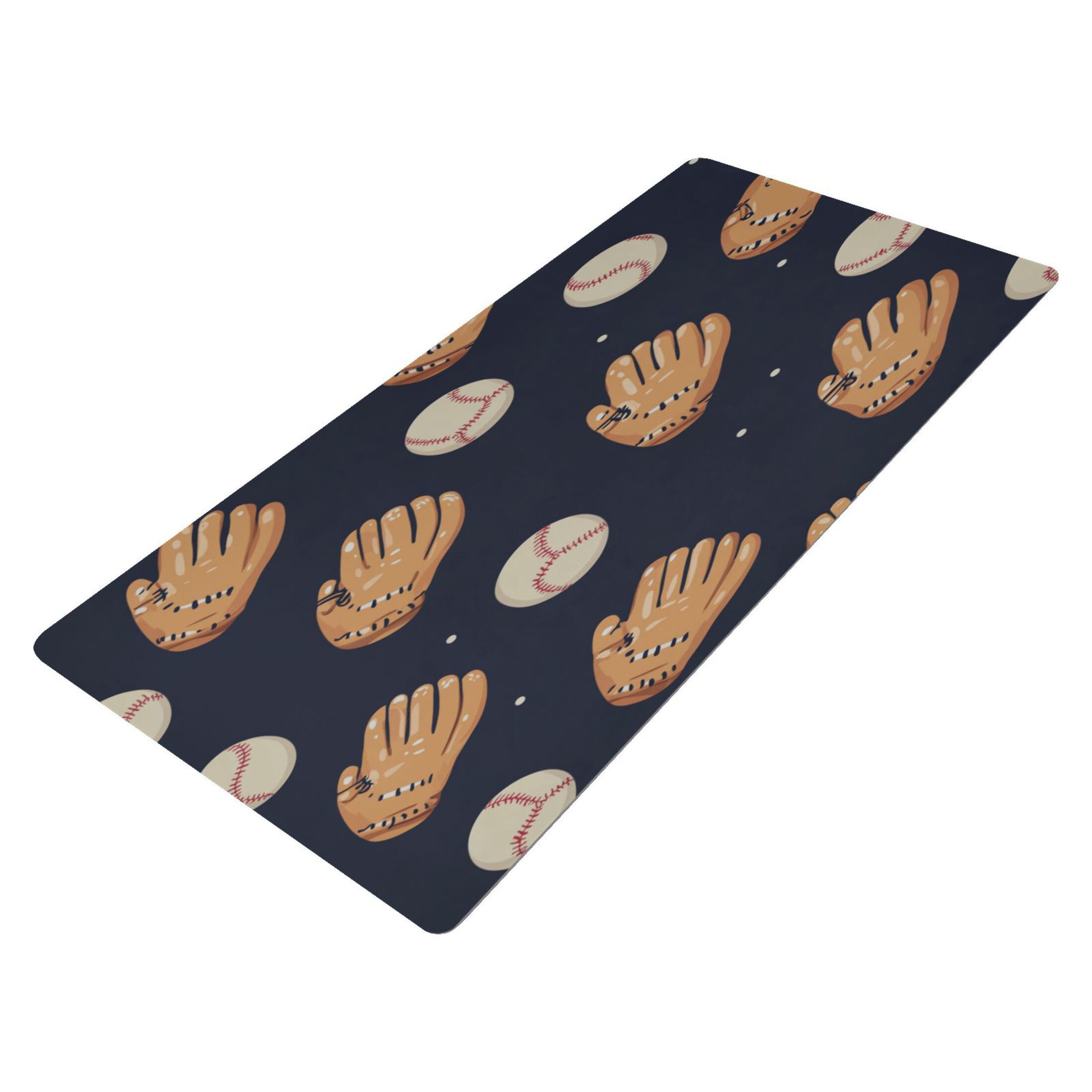 Leather Keyboard and Mouse Desk Mat Office Desk Accessories Protective ...