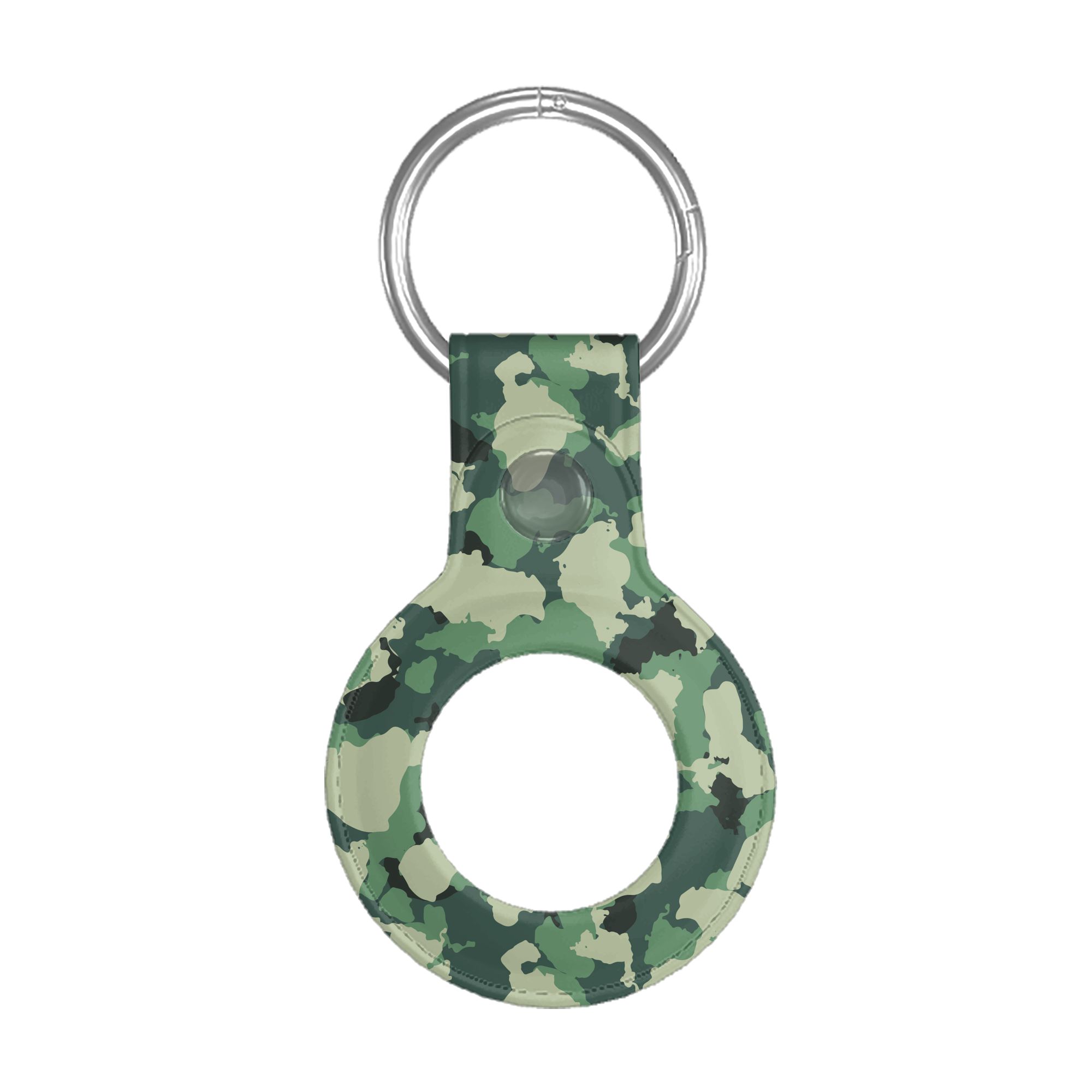 Leather Keychain Holder Case Camouflage Pattern,Cute Protective Cover ...