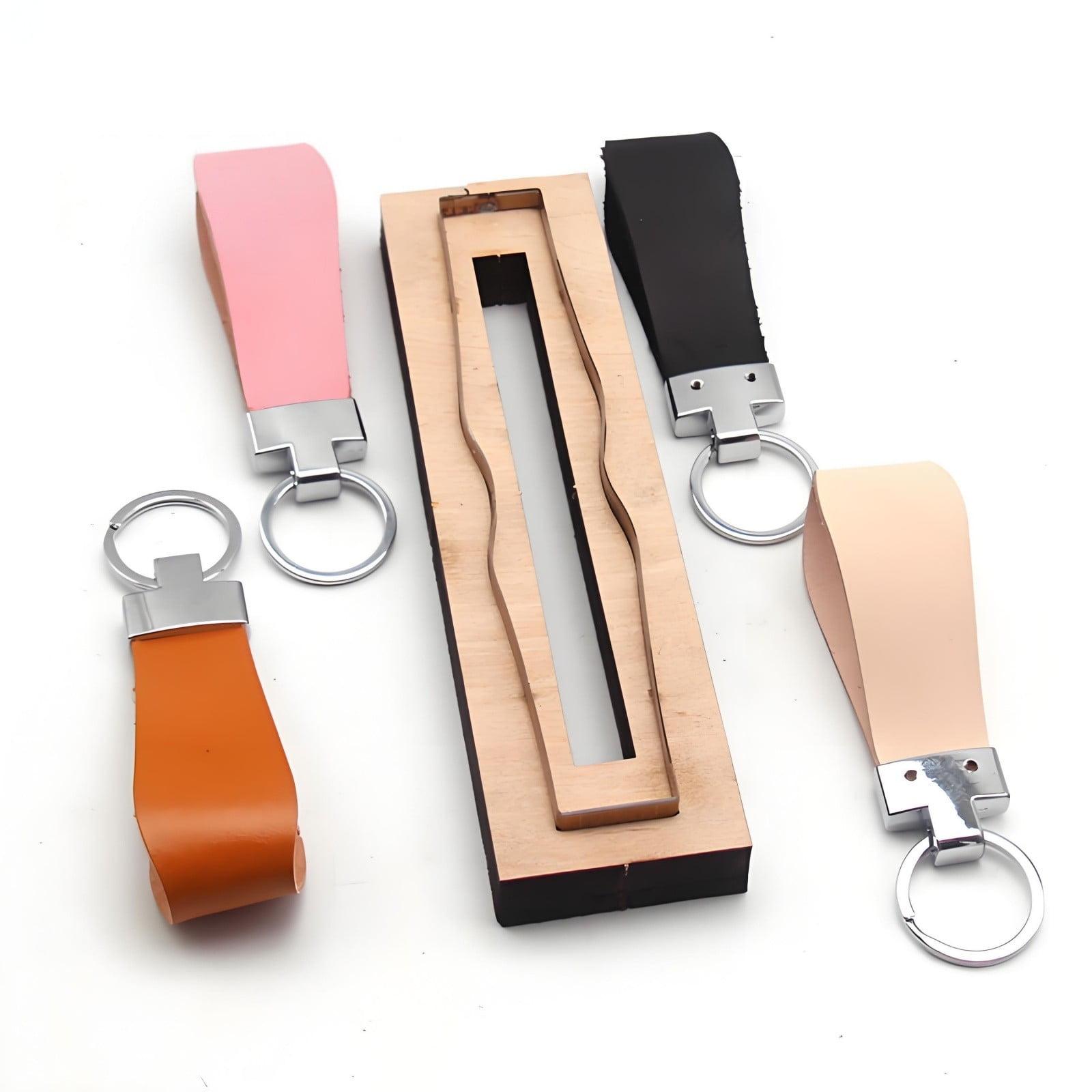 Leather Keychain Strap Cutting Die Mold for DIY Leathercraft, Japanese ...
