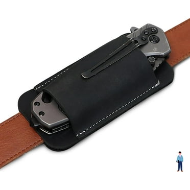 Retro Belt Carrying Leather Knife Scabbard Horizontally, Handmade ...