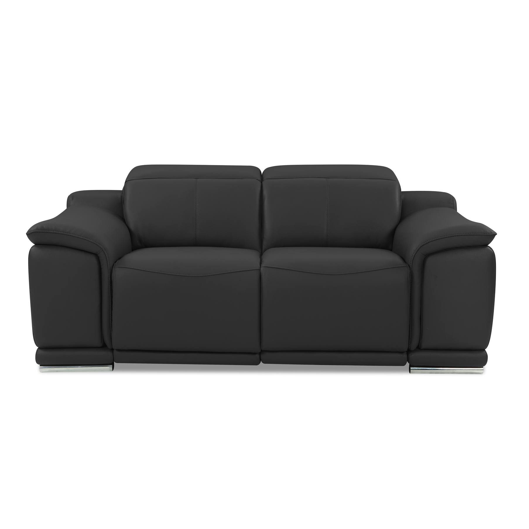 Leather Loveseat with Power Recline | Enjoy Reclining with Foam Filler ...