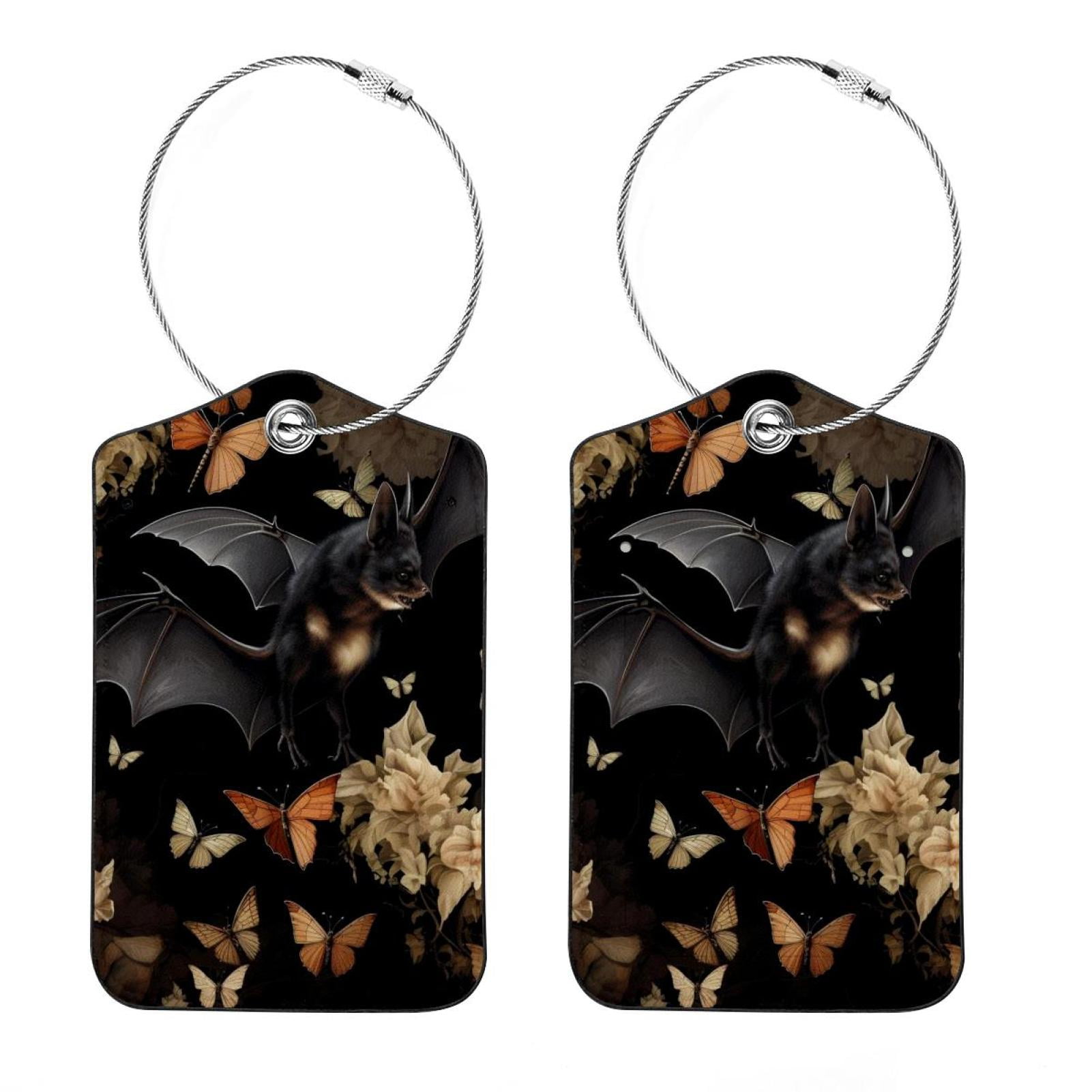 Leather Luggage Tag for Suitcase Women Kids, Bat - Walmart.com