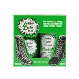 Leather Luster Kit Hi Gloss Brilliant Patent Leather Finish 12 oz BLACK ...