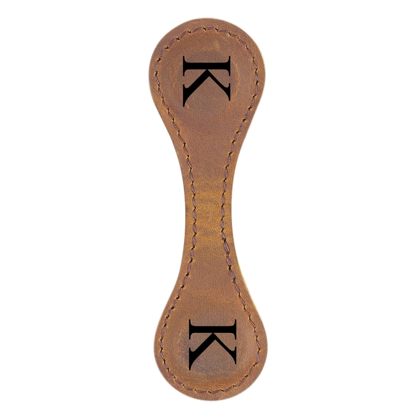 Leather Magnetic Bookmark, Personalized Leather Bookmark, Custom ...