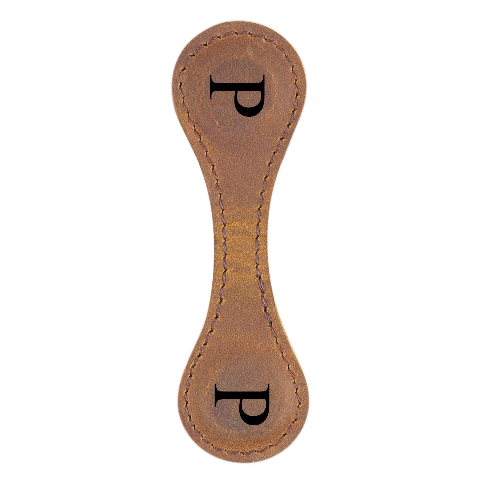 Leather Magnetic Bookmark, Personalized Leather Bookmark, Custom ...