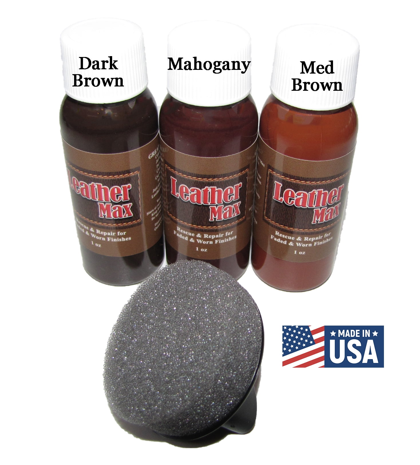 Leather Max Quick Blend Kit, Restore & Recolor Furniture, Repair Car ...