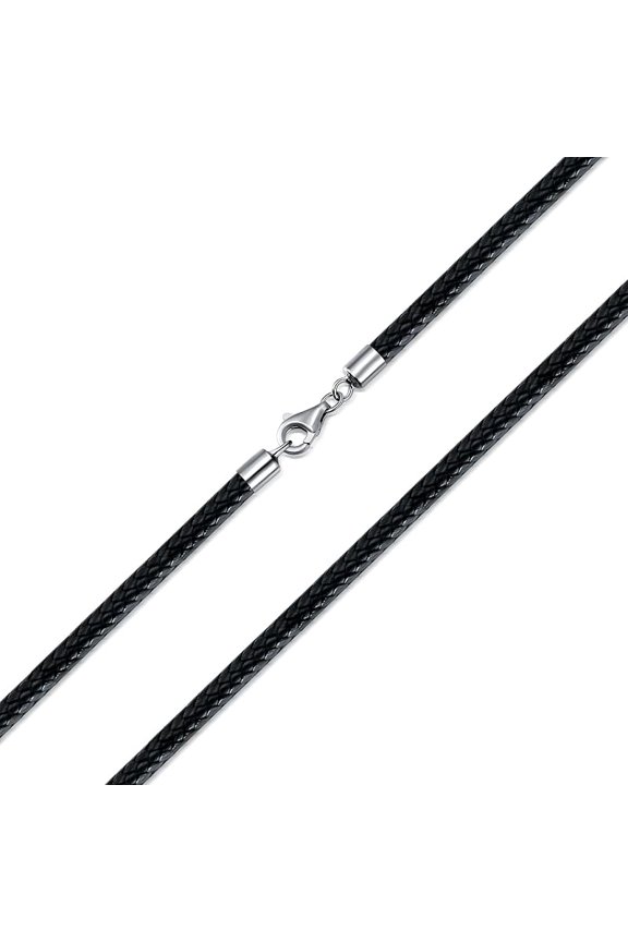 Mens Leather Necklace Cord