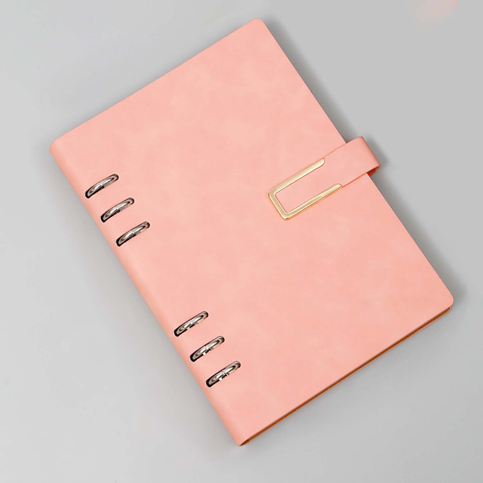 Notebook Pink|Leather Notebook A6 Notebook Book Schedule Journal Agenda ...