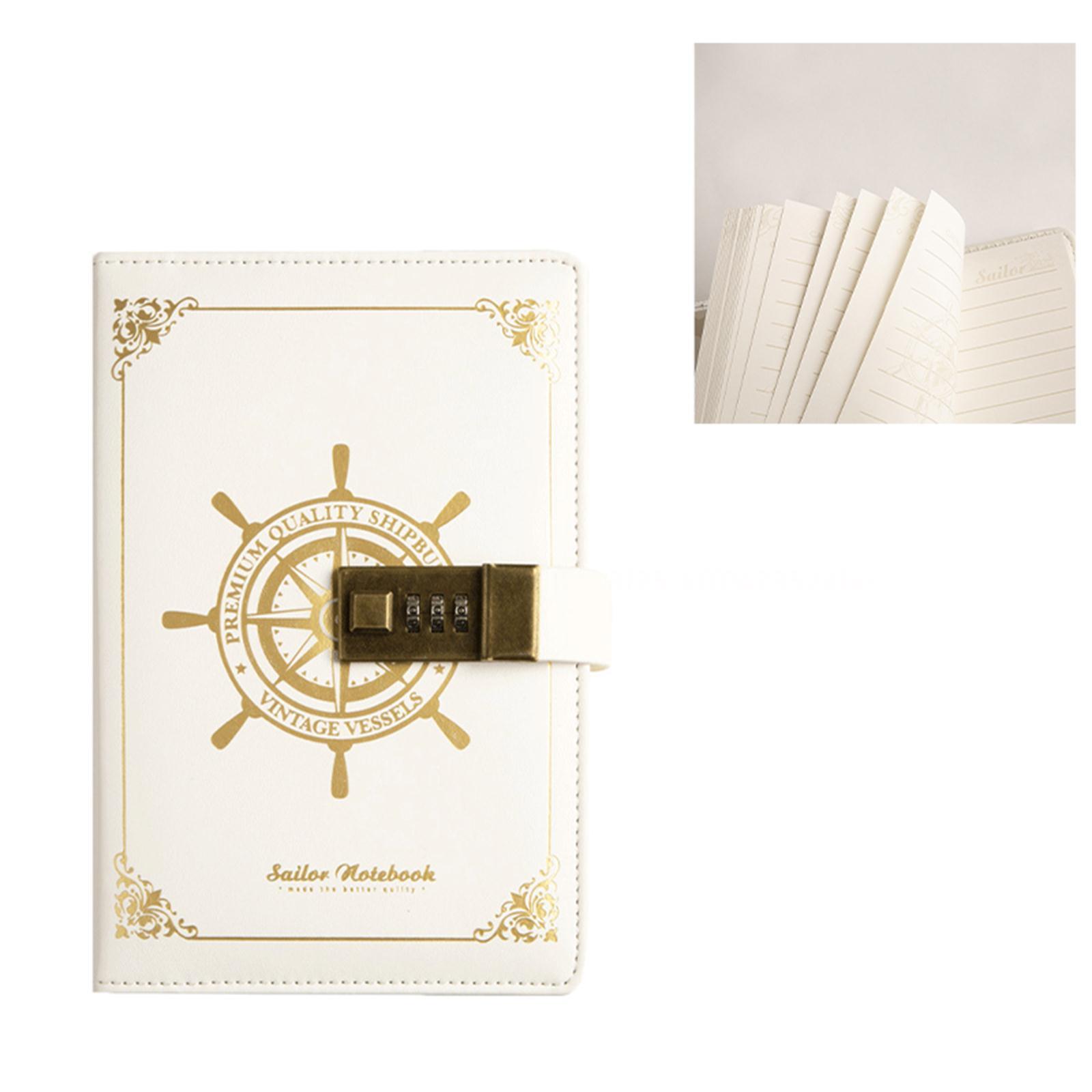 Leather Notebook, Diary Travel Notebook Refillable Composition Notebook ...