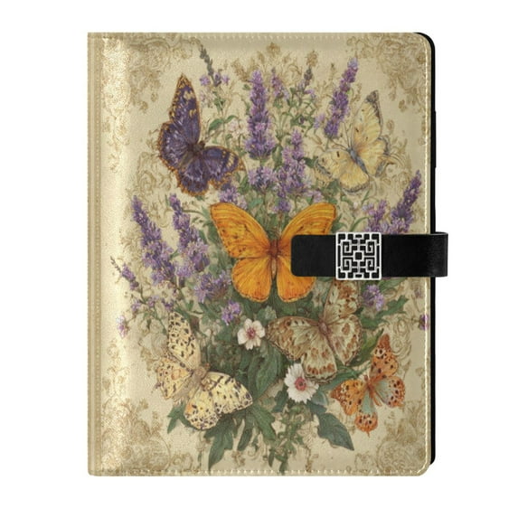 Leather Notebook with Pen Holder Writing Notepad Includes 100 Pages ...