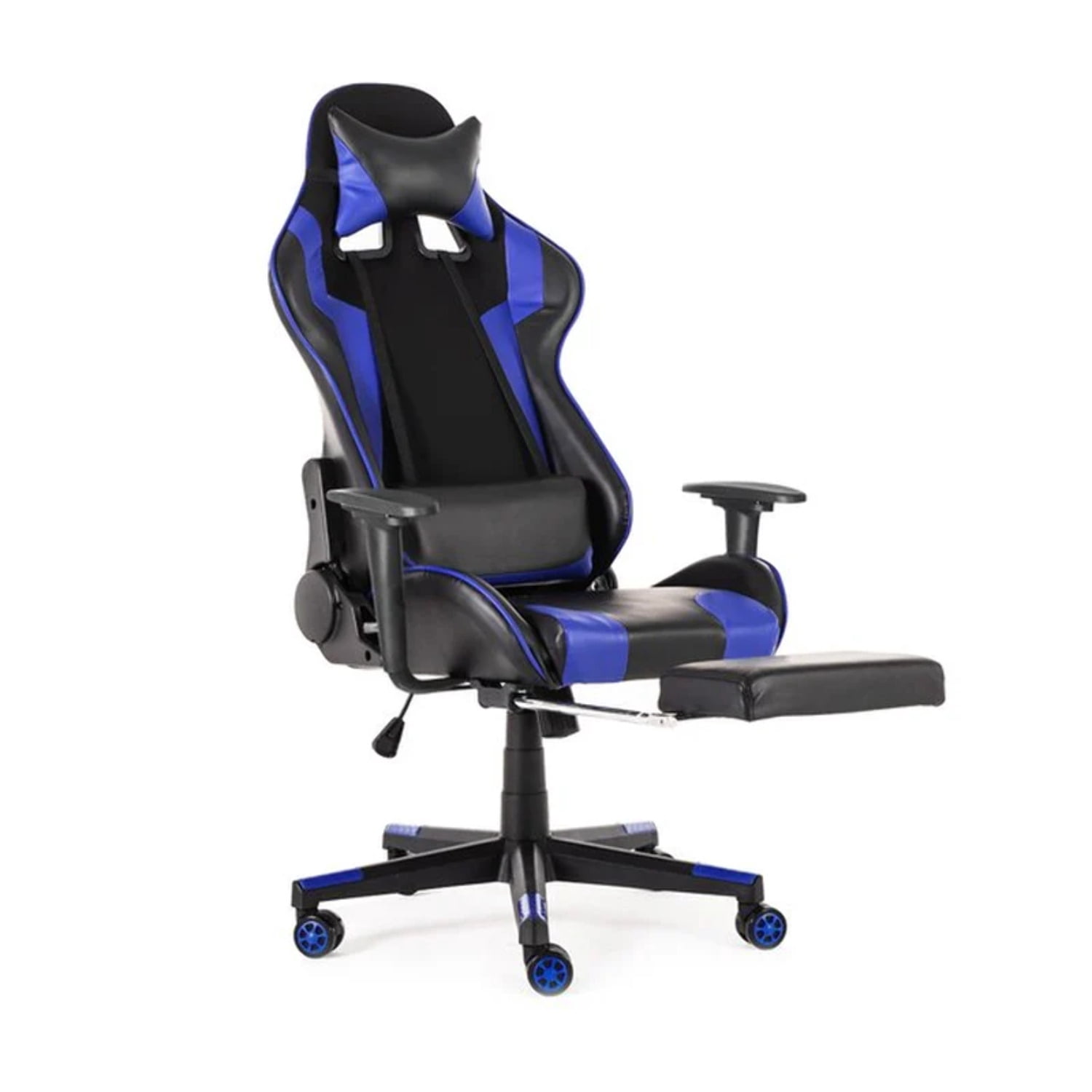 Leather Office Gaming Chair Home Internet Cafe Racing Chair WCG Gaming ...