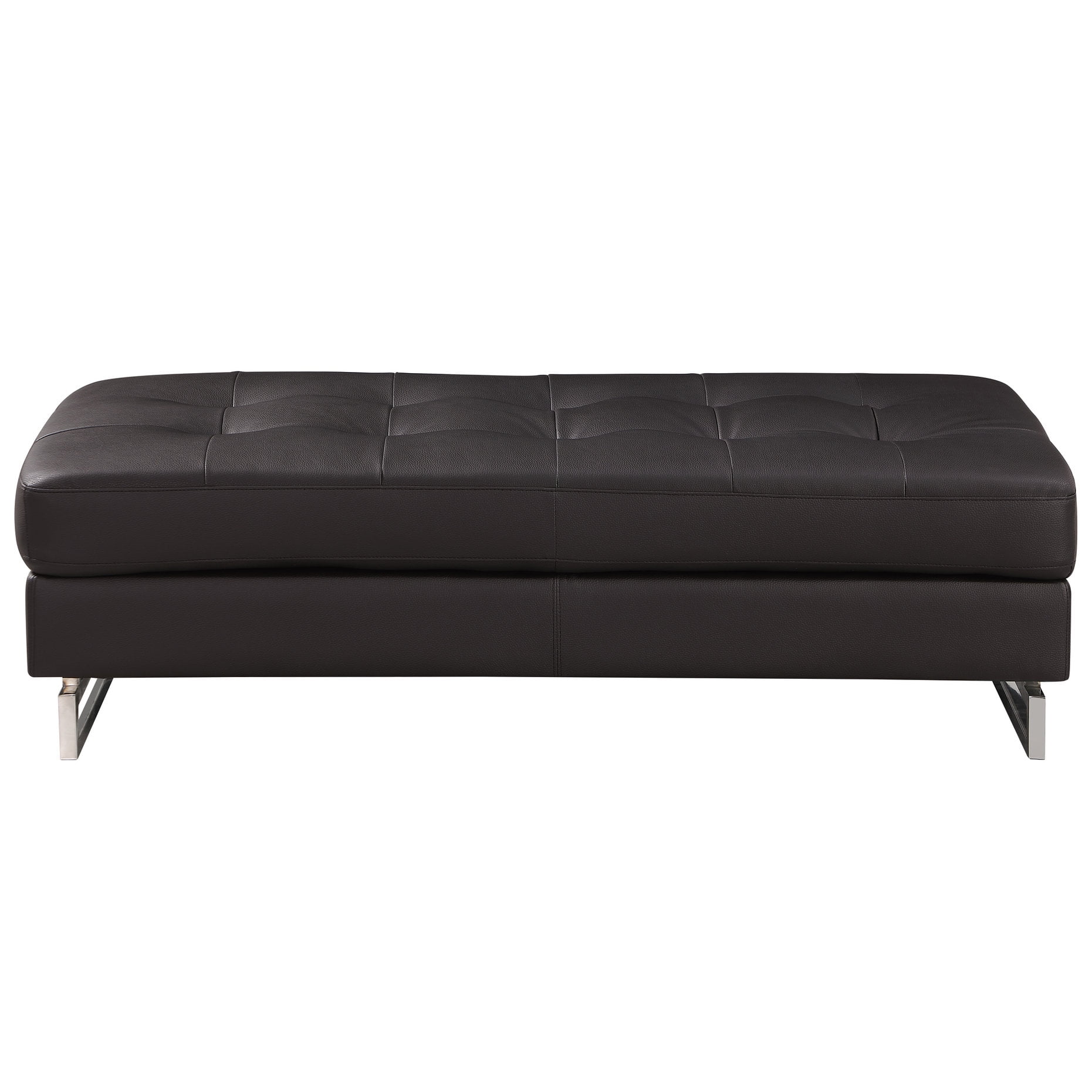 Leather Ottoman | Used in Conference Rooms | Solid Wood Structure and ...