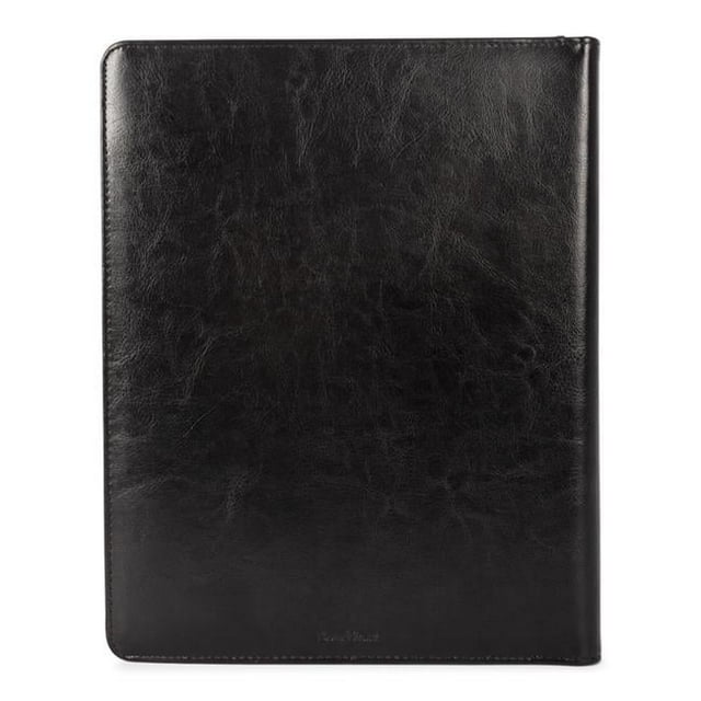 Leather Padfolio - Black - Walmart.com