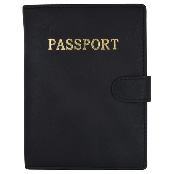 Crazy Horse Leather Wallet Genuine Leather Passport Holder with Strap ...