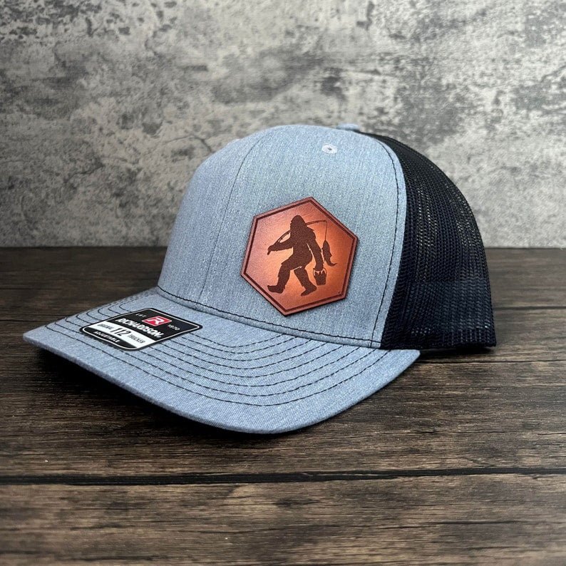 Leather Patch Big Foot Fishing Hat - Richardson 112 - Walmart.com