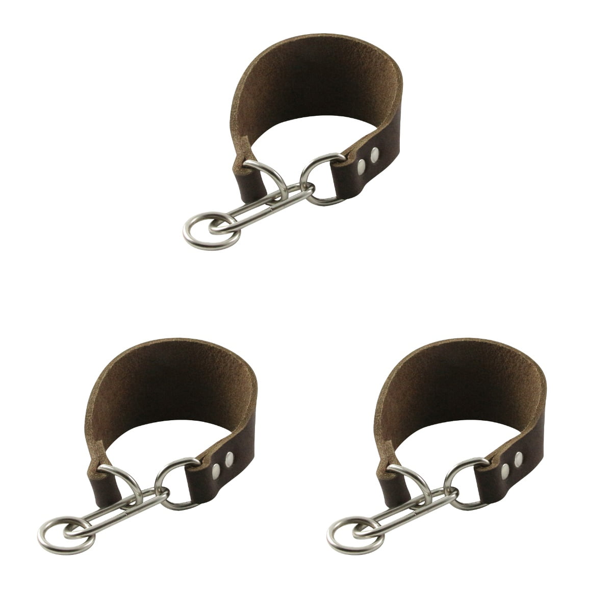Leather Pet Collar Cattlehide Dog with Handle Walking Small Little ...
