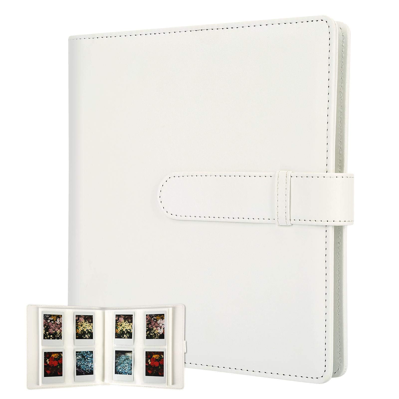 Leather Photo Album for Instax Mini, 256 Pockets Picture Albumras ...