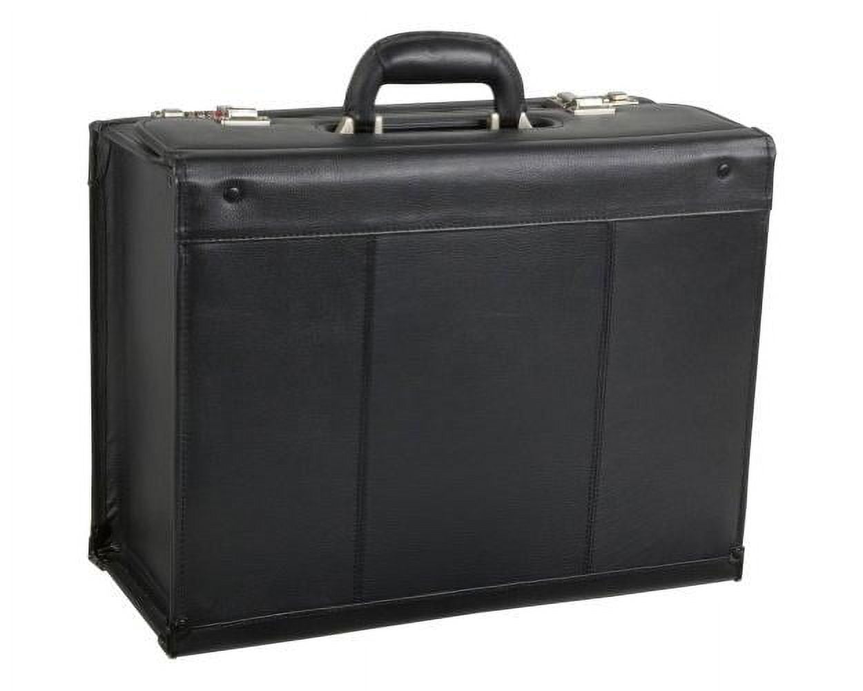 Leather Pilot Case - Black - Walmart.com