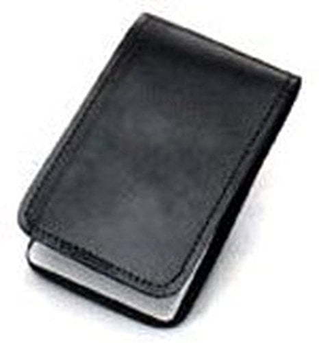 Leather Pocket Memo Pad Holder Cover Note Pad Holder Plain- 2 PACK ...