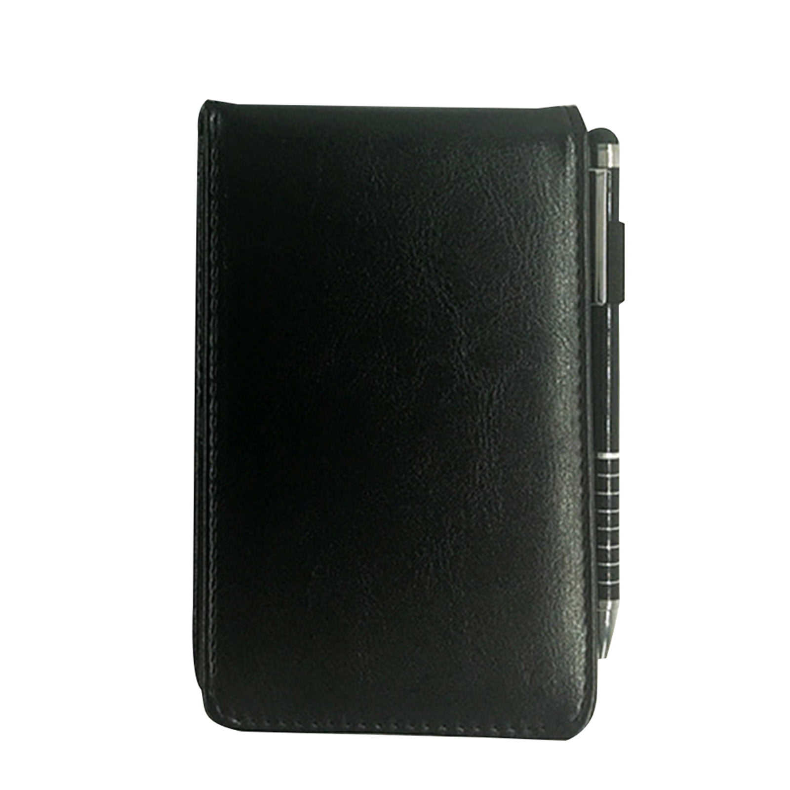 Leather Pocket Notepad 50 Sheets Stylus Pen for Business Office Travel ...