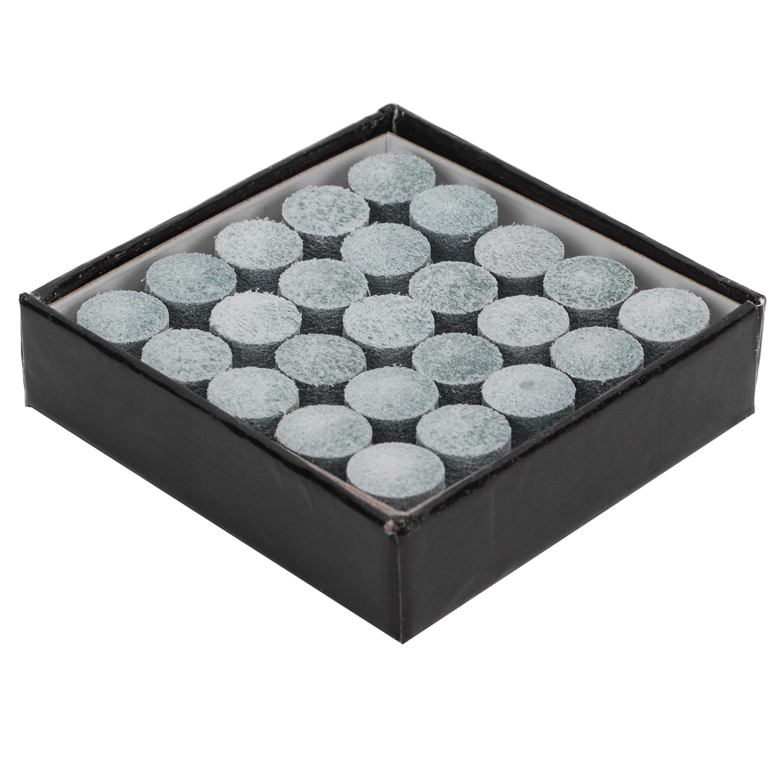 Leather Pool Cue Tips, Durable Billiard Stick Replacement, 50 Pack For ...