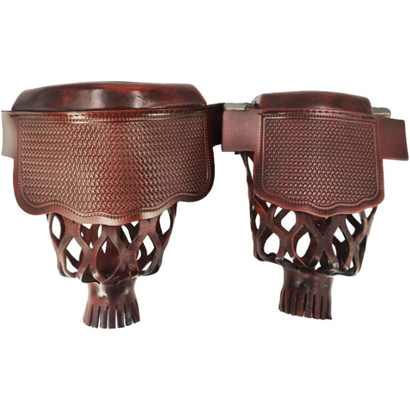 Leather Pool Table Pockets Brown Billiard Pockets Made of Genuine ...