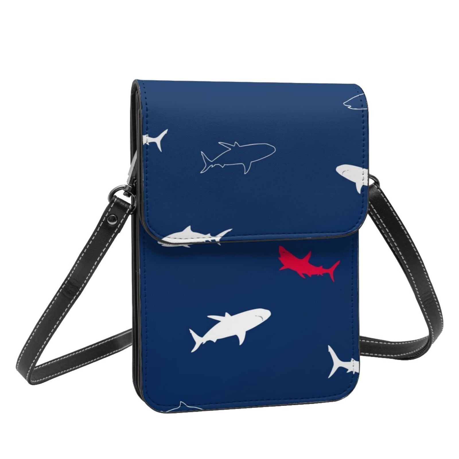 Leather Portable Phone Bag Wrist Coin Purse Women'S Crossbody Bag Mini ...
