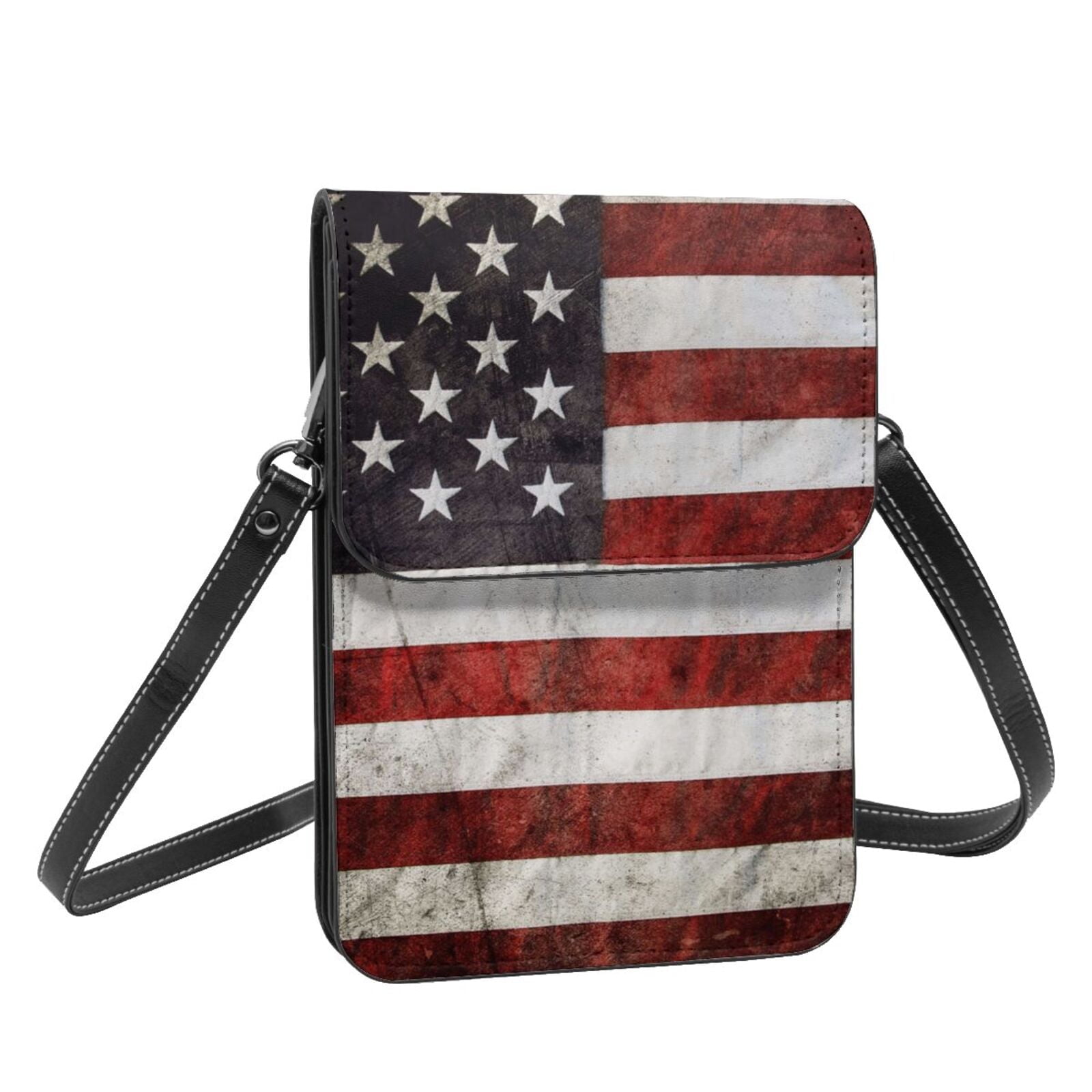 Leather Portable Phone Bag Wrist Coin Purse Women'S Crossbody Bag Mini ...