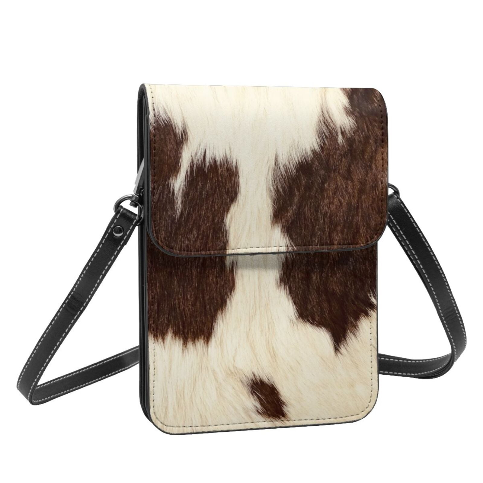 Leather Portable Phone Bag Wrist Coin Purse Women'S Crossbody Bag Mini ...