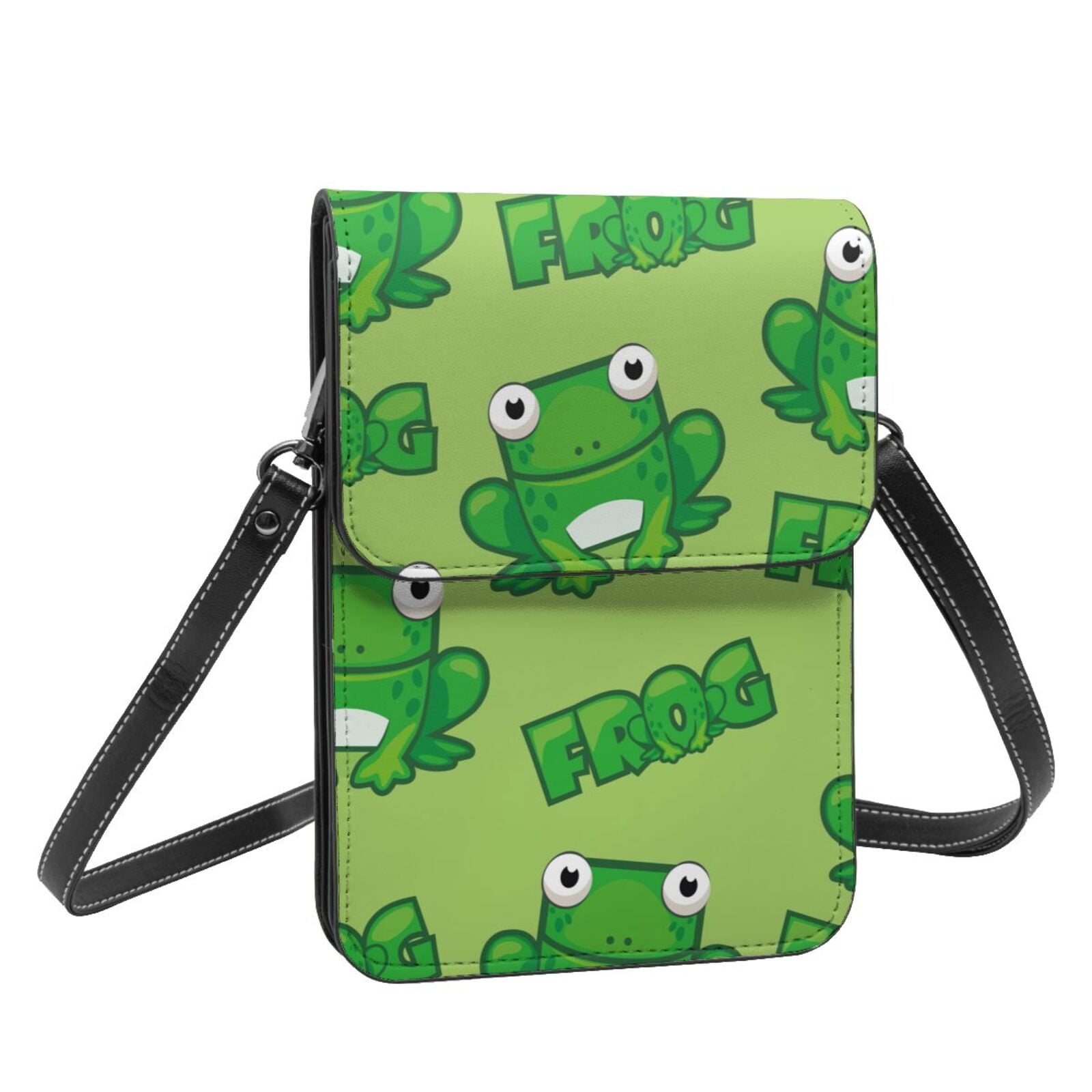 Leather Portable Phone Bag Wrist Coin Purse Women'S Crossbody Bag Mini ...