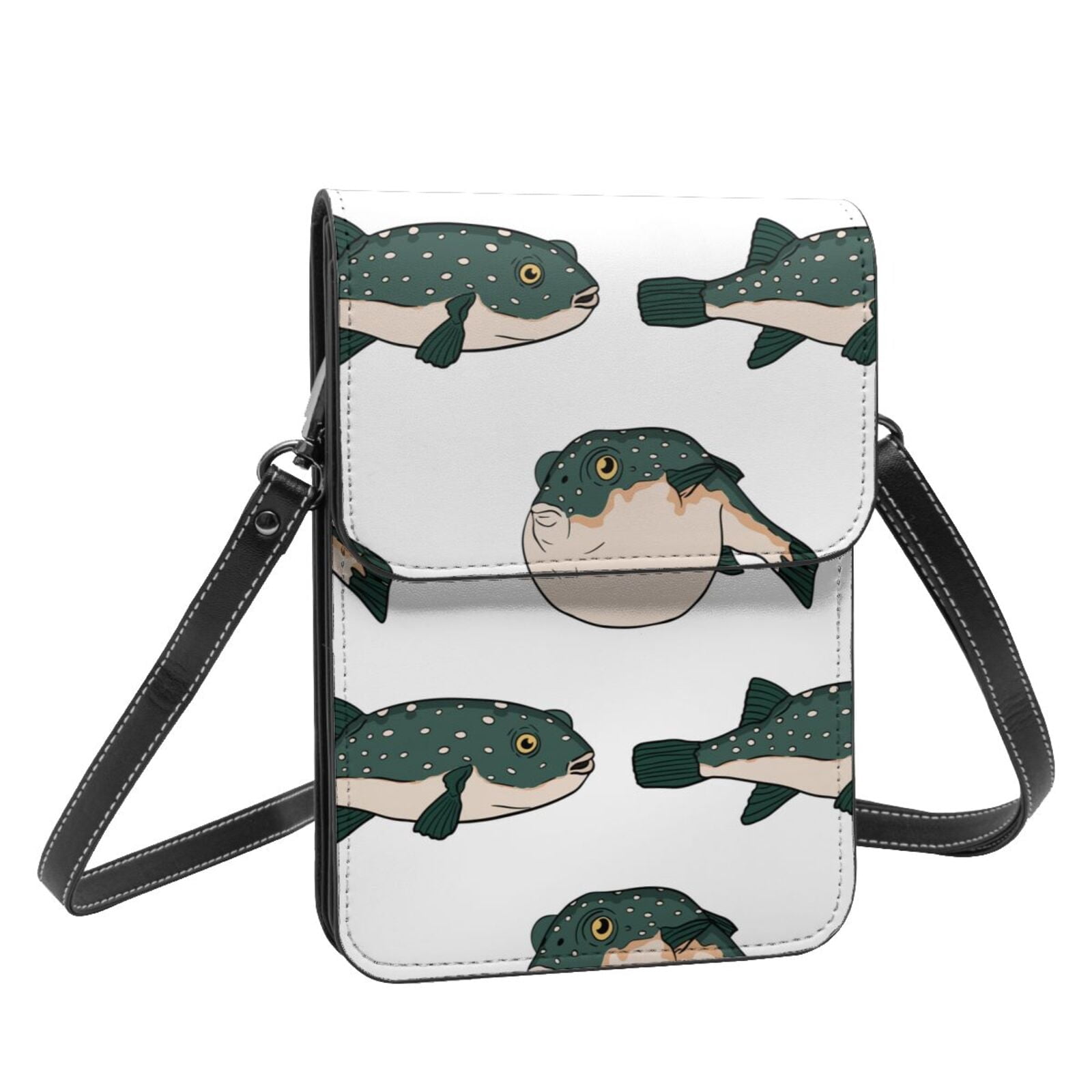 Leather Portable Phone Bag Wrist Coin Purse Women'S Crossbody Bag Mini ...