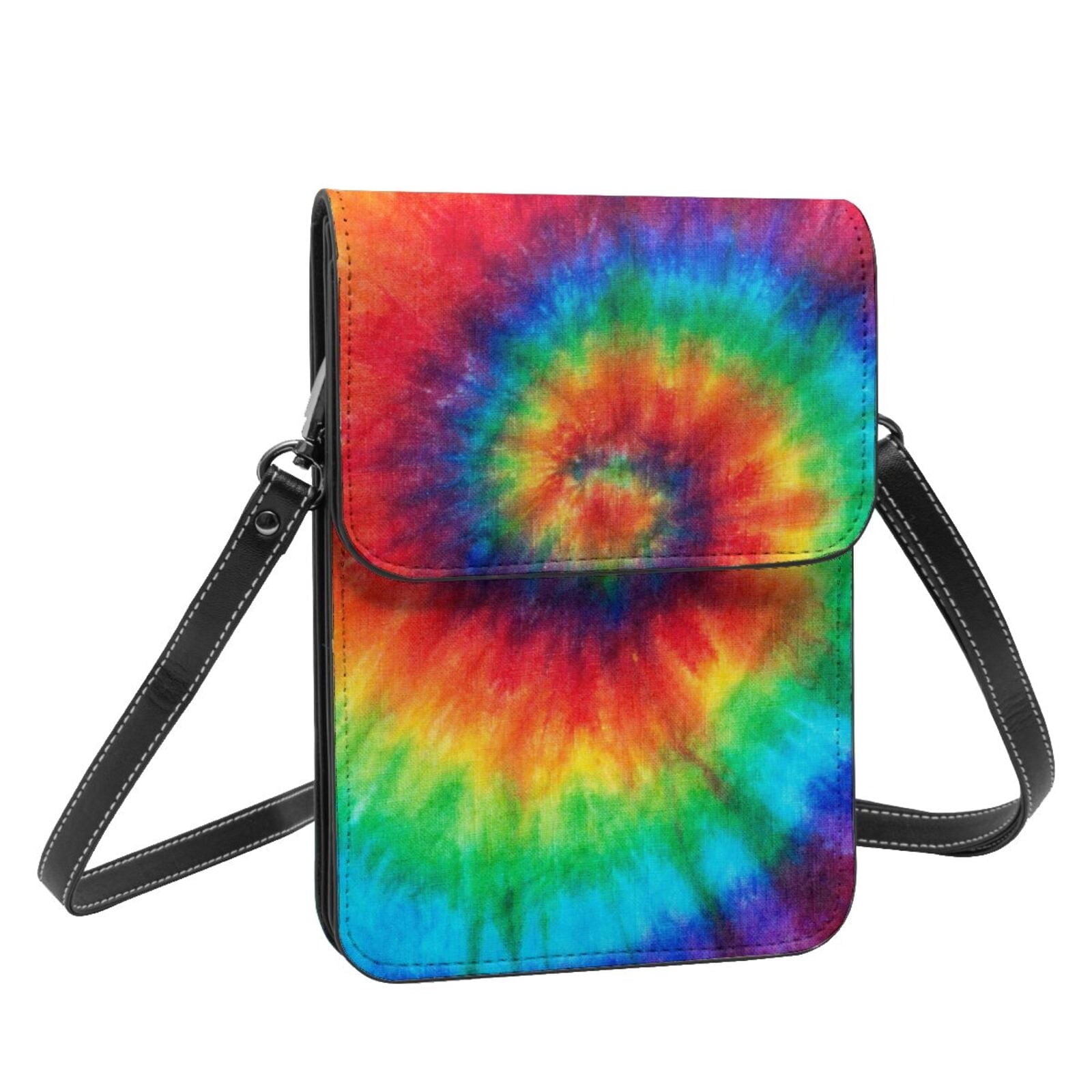 Leather Portable Phone Bag Wrist Coin Purse Women'S Crossbody Bag Mini ...