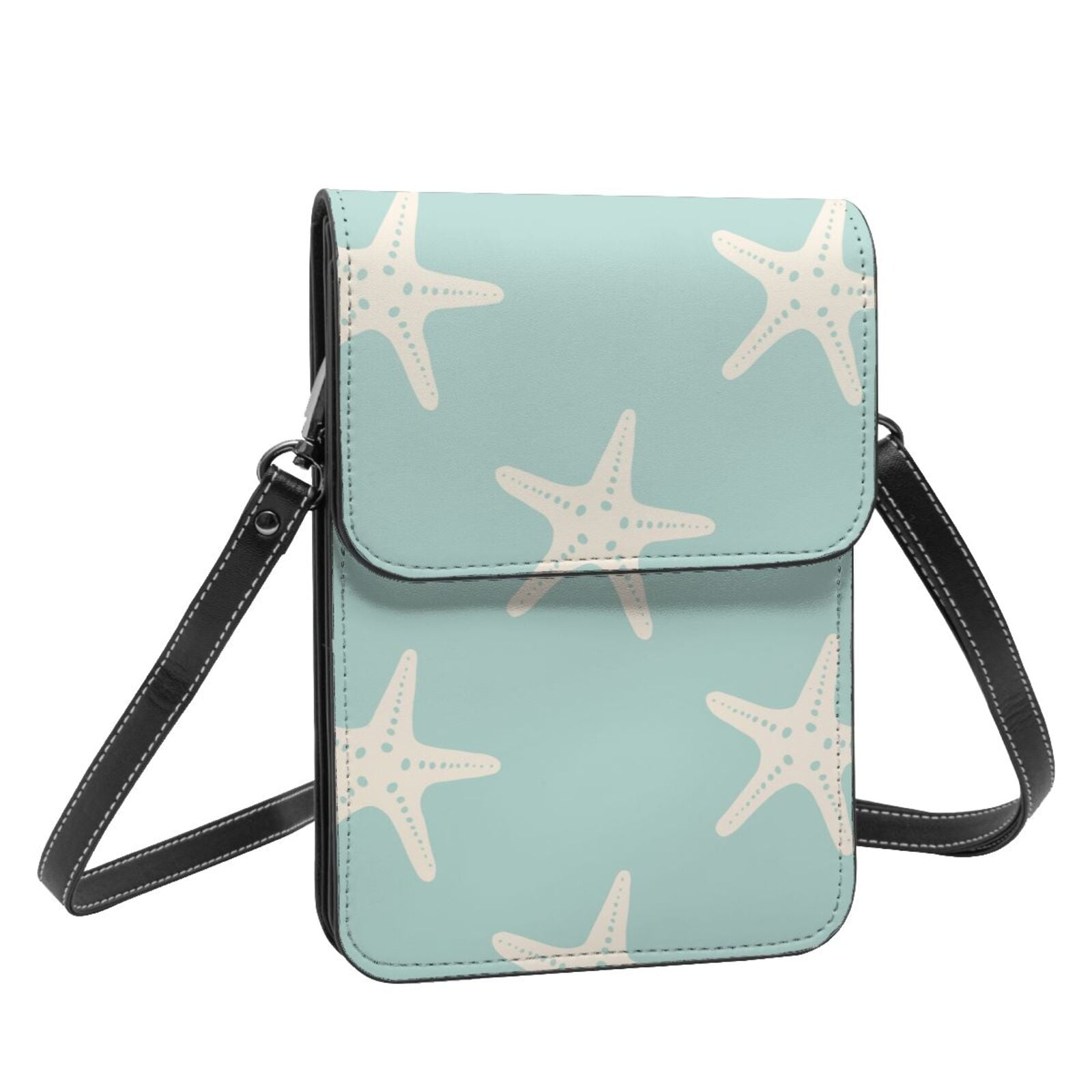 Leather Portable Phone Bag Wrist Coin Purse Women'S Crossbody Bag Mini ...