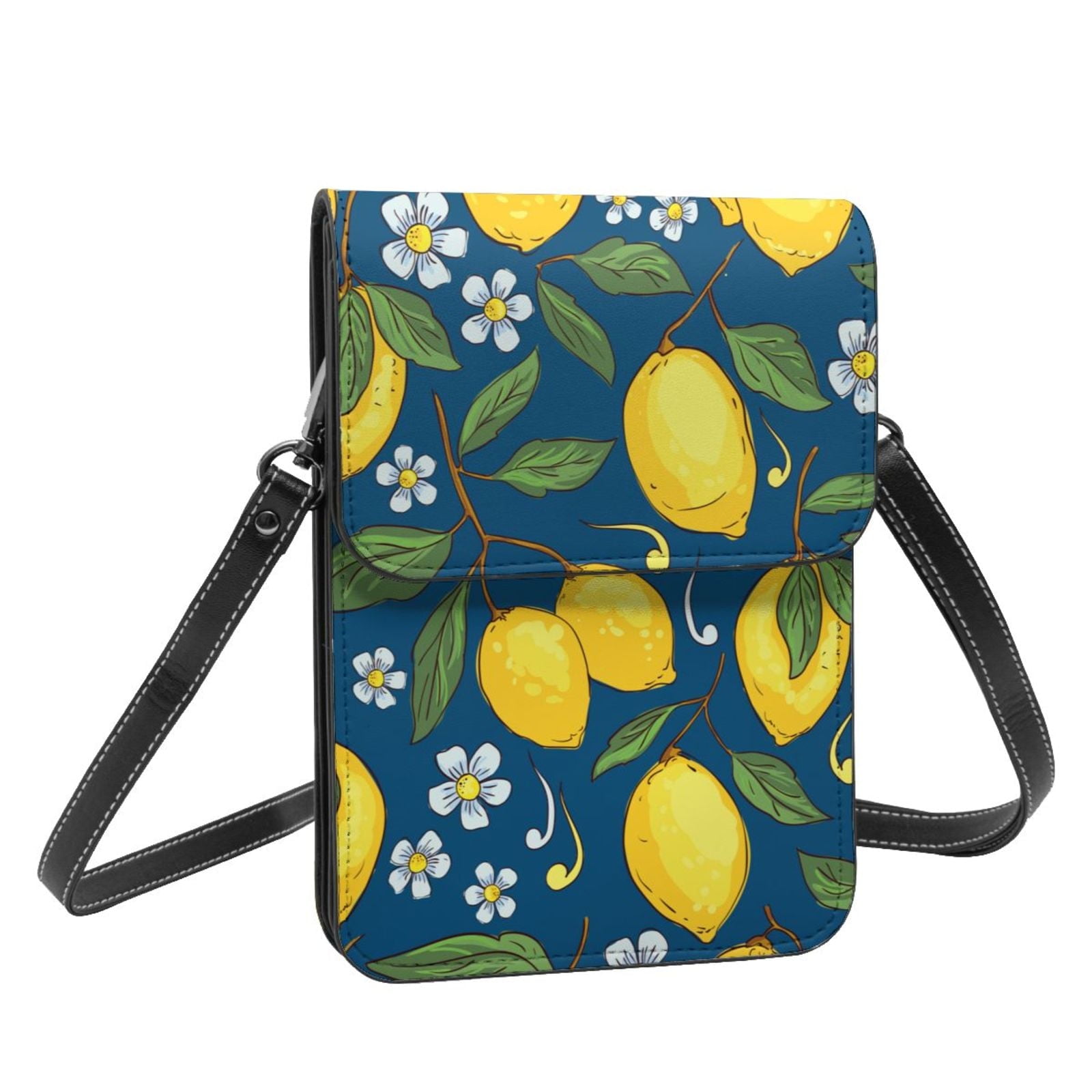 Leather Portable Phone Bag Wrist Coin Purse Women'S Crossbody Bag Mini ...