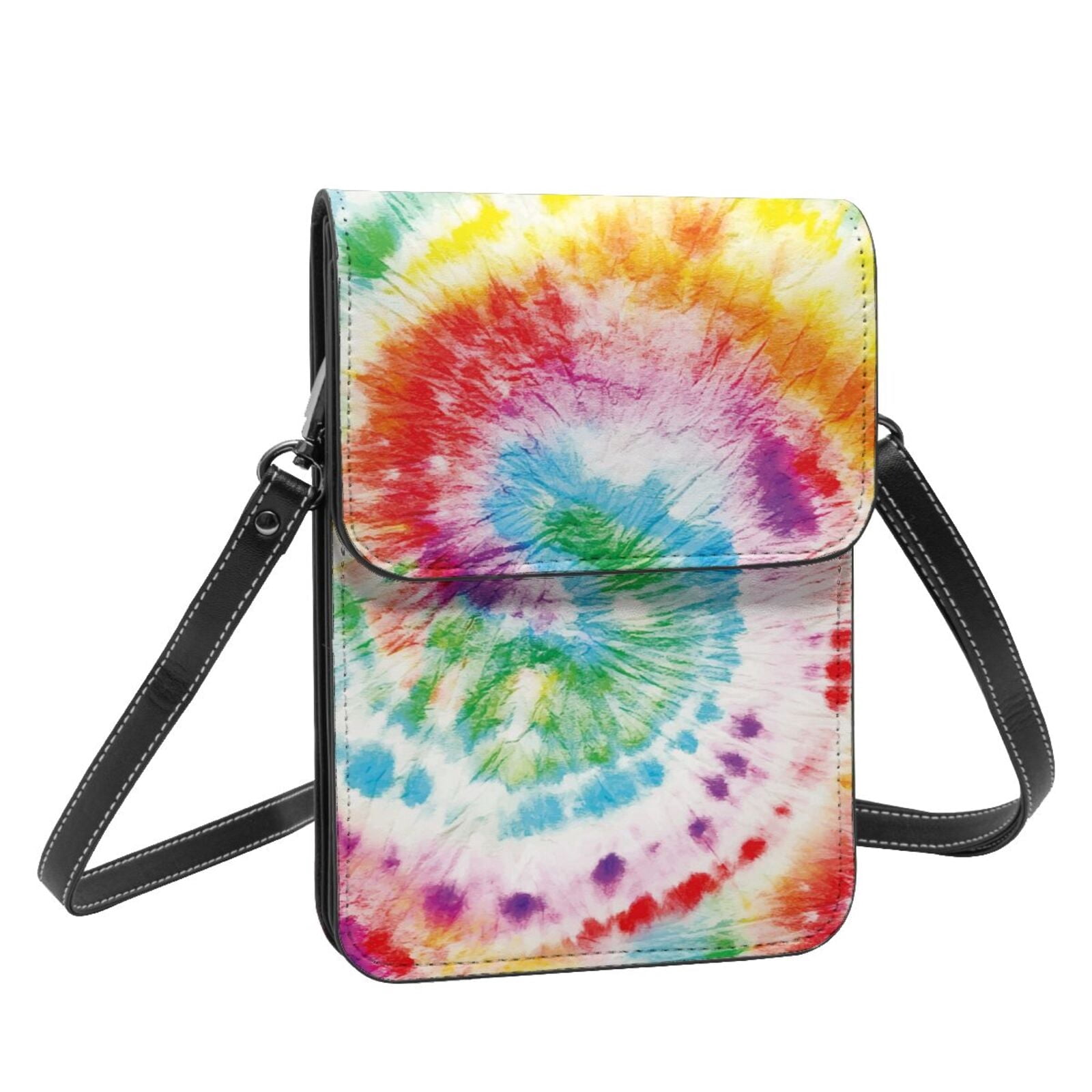 Leather Portable Phone Bag Wrist Coin Purse Women'S Crossbody Bag Mini ...